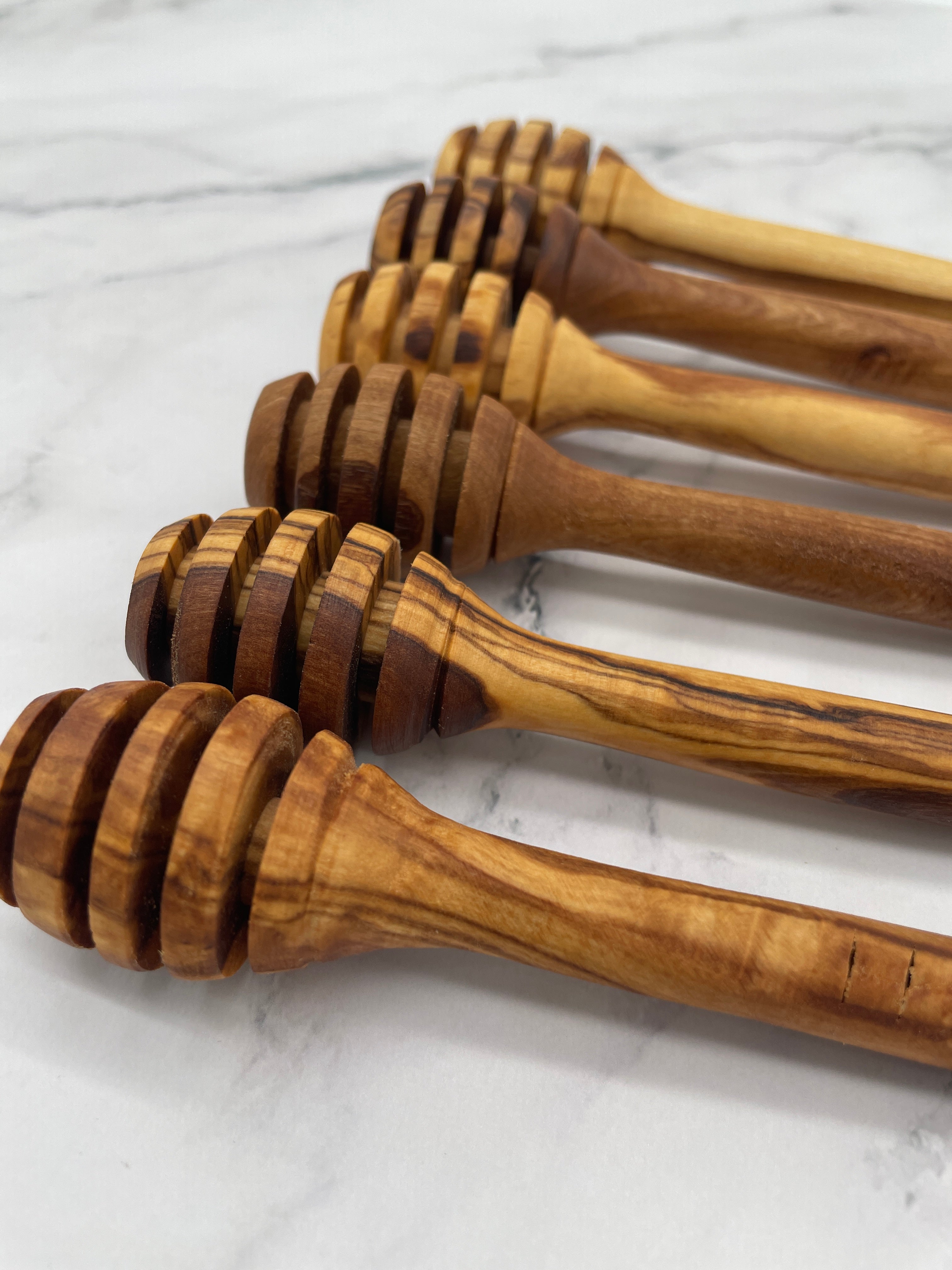 Greek Olive Wood Honey Spoon 15cm – The Greek Providore