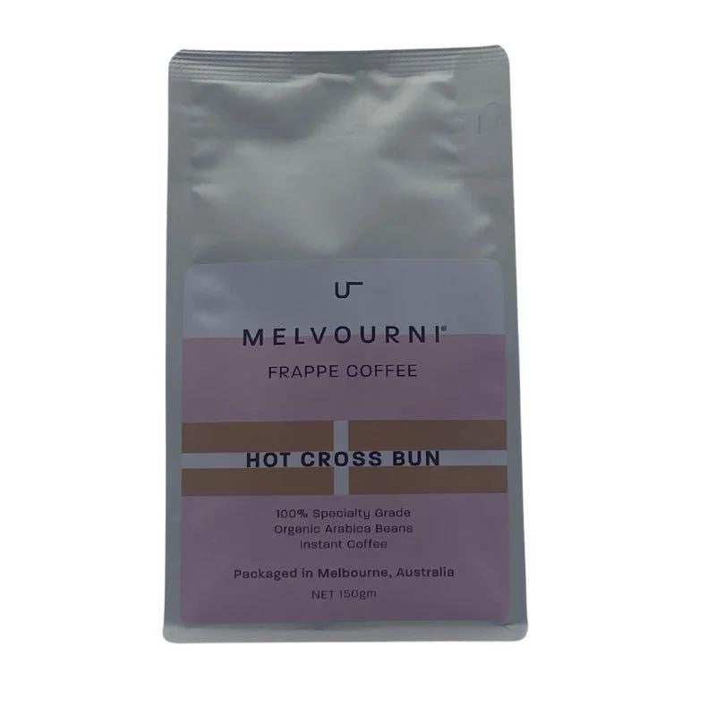 Organic Hot Cross Bun Flavoured Frappe Coffee 150g LIMTED EDITION – The ...