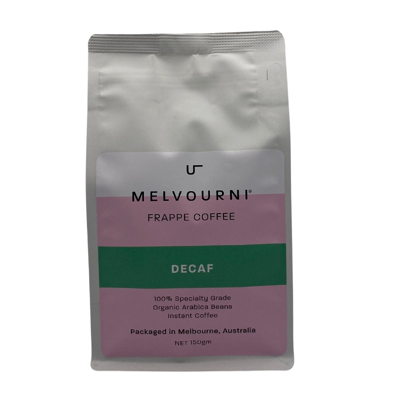 Organic Frappe Decaf Coffee 150g – The Greek Providore