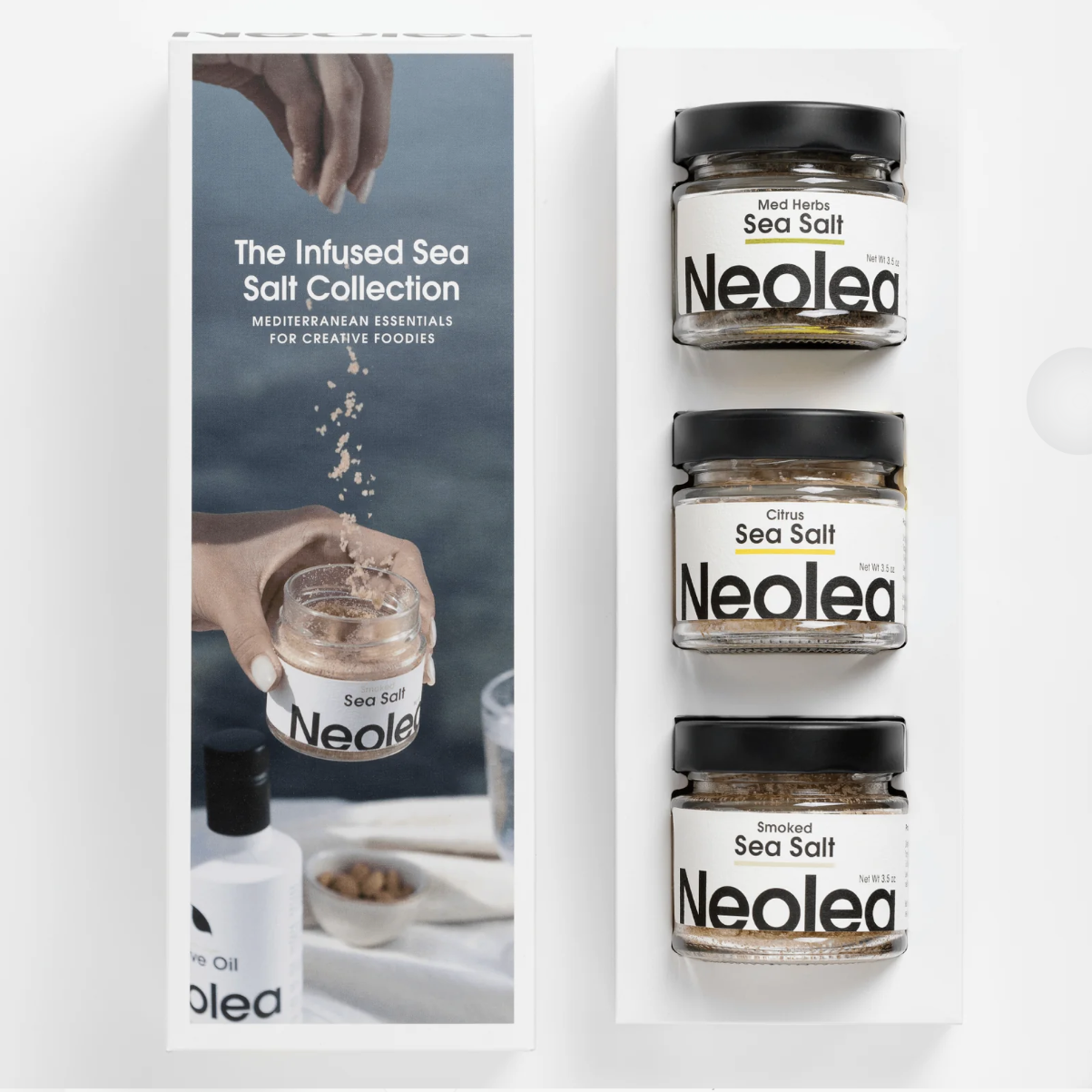 The Infused Sea Salt Collection Citrus, Med Herbs & Smoked – The Greek ...