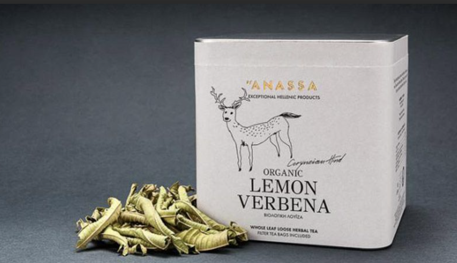 Organic Lemon Verbena Tin – The Greek Providore