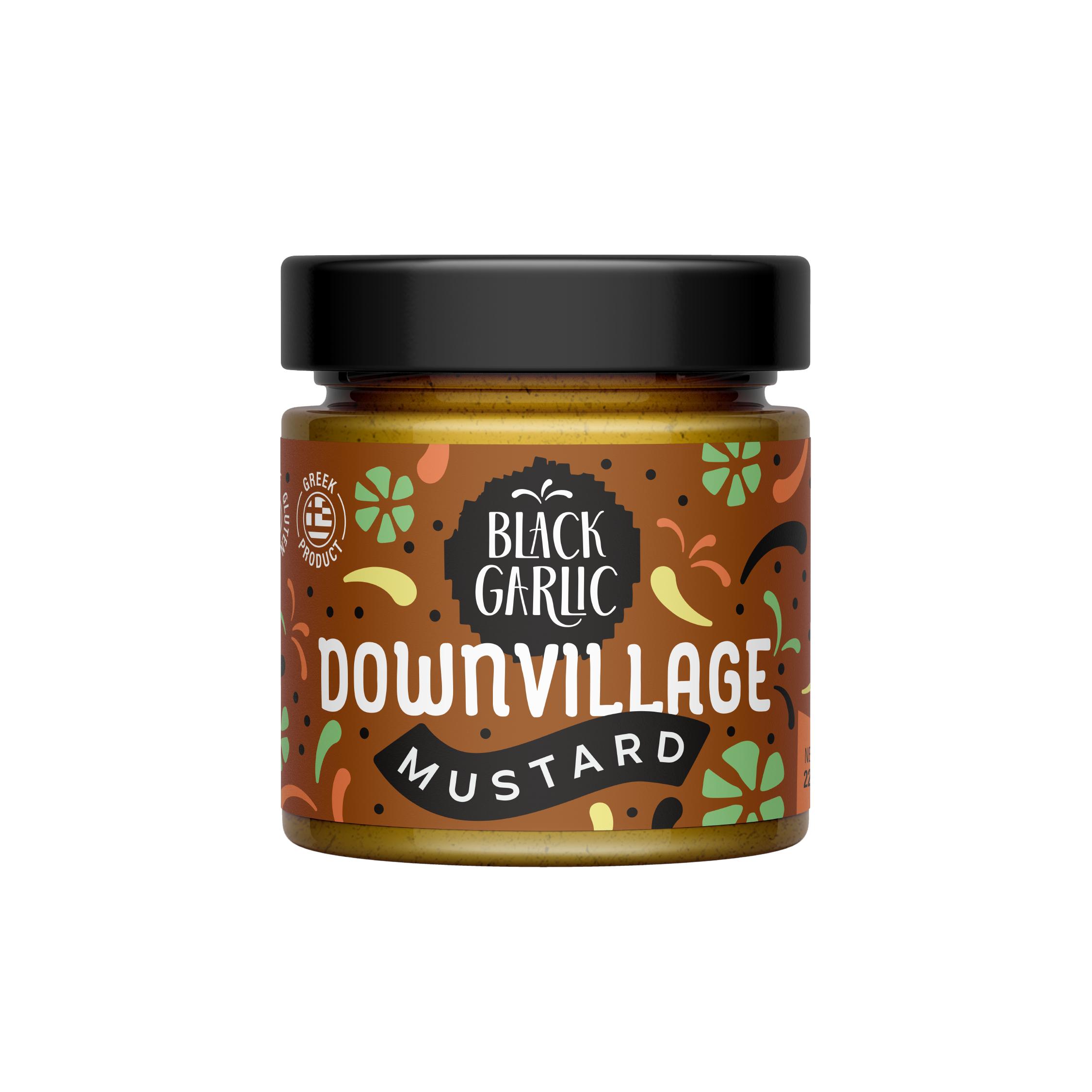 Black Garlic Mustard 220g – The Greek Providore