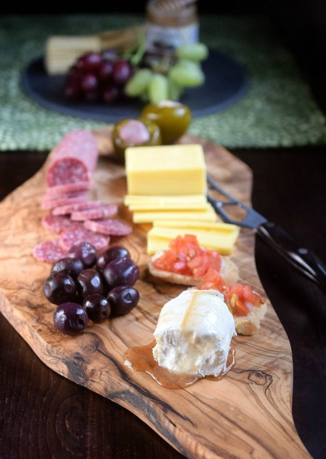 Greek Olive Wood Grazing Board 55m – The Greek Providore